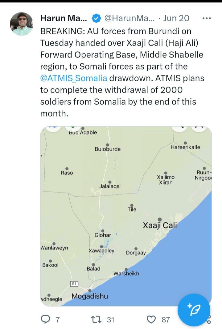 Ceebeey tacaal Amisom had two bases in the newly Abgaal liberated areas ... Ceebeey tacaal Amisom had two bases in the newly Abgaal liberated areas ...